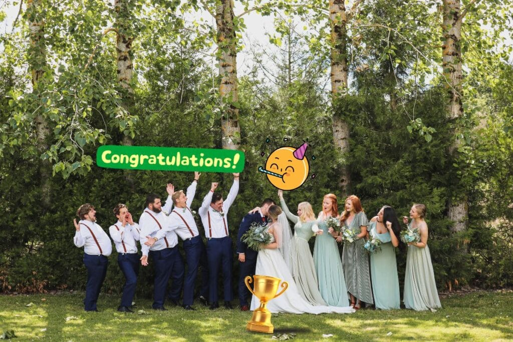 2025 Heartfelt Wedding Congratulations Images with Beautiful Messages ...